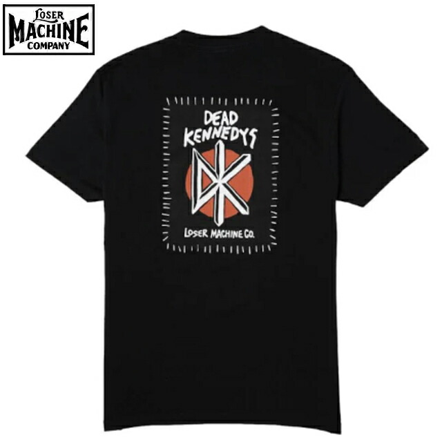【楽天市場】【LOSERMACHINE(LOSER MACHINE)】 ルーザーマシーン "DK PUNK PATCH" Tシャツ BLACK ...