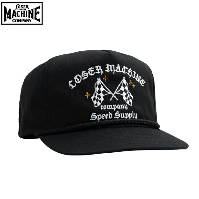 【楽天市場】【LOSERMACHINE(LOSER MACHINE)】 ルーザーマシーン "SPEED SUPPLY" SNAPBACK ...