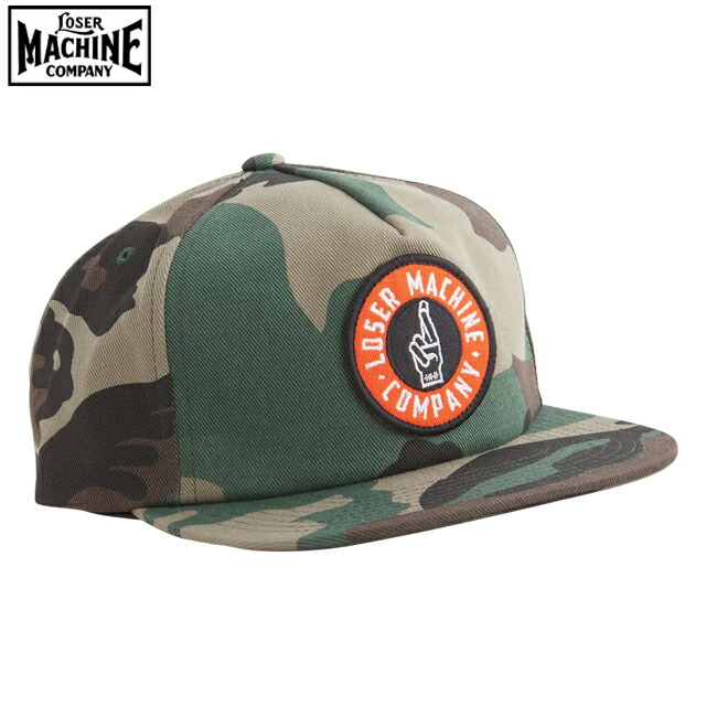 【楽天市場】【LOSERMACHINE(LOSER MACHINE)】 ルーザーマシーン "GOOD LUCK" SNAPBACK CAP ...