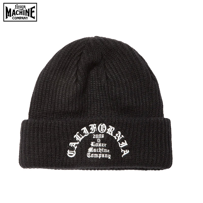 【楽天市場】【LOSERMACHINE(LOSER MACHINE)】 ルーザーマシーン "FANATIC" BEANIE ニットキャップ ...