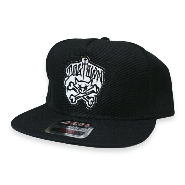 【楽天市場】DOGTOWN ドッグタウン PIG & BONES SNAPBACK CAP キャップ BLACK：KUSTOMSTYLE SO-CAL