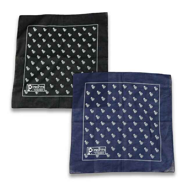 【楽天市場】THE PROFITS プロフィッツ MONEY RAG BANDANA バンダナ：KUSTOMSTYLE SO-CAL