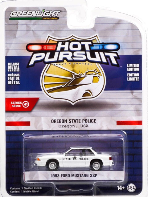 【楽天市場】GL-905 GREENLIGHT 1:64SCALE "HOT PURSUIT" SERIES 41 1993 Ford ...