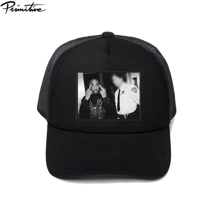 【楽天市場】PRIMITIVE x 2PAC TUPAC "ICON TRUCKER" MESH CAP メッシュキャップ BLACK ...