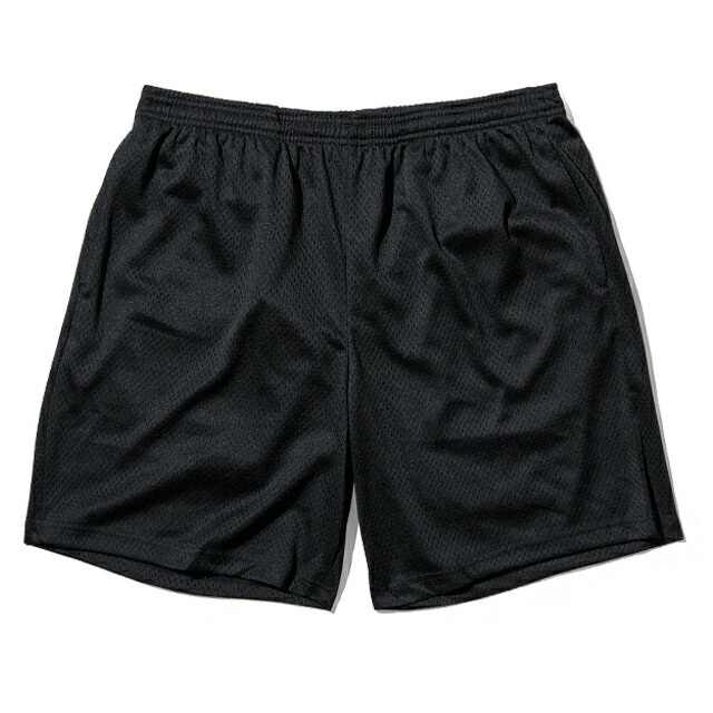 【楽天市場】MADE BLANKS メードブランクス PRACTICE SHORTS JET BLACK 8inch メッシュショーツ ...