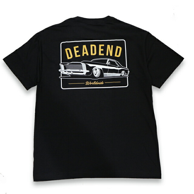 【楽天市場】DEADEND MAGAZINE "RIVIERA PATCH" TEE BLACK Tシャツ：KUSTOMSTYLE SO-CAL