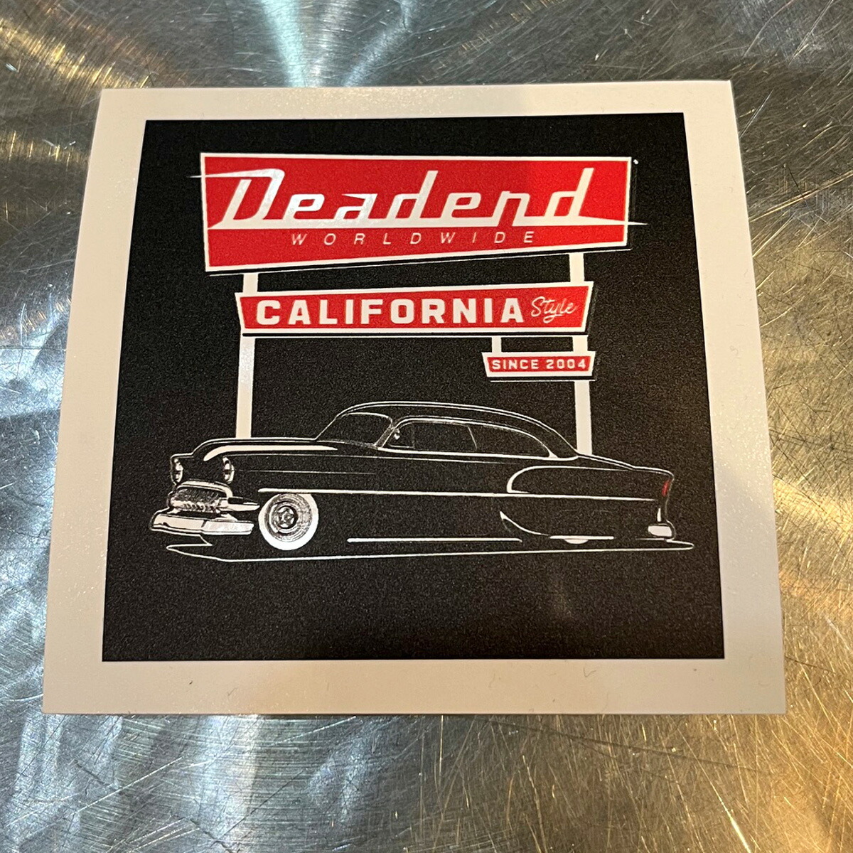【楽天市場】DEADEND MAGAZINE STICKER -J- ステッカー DEADEND 54CHEVY：KUSTOMSTYLE SO-CAL
