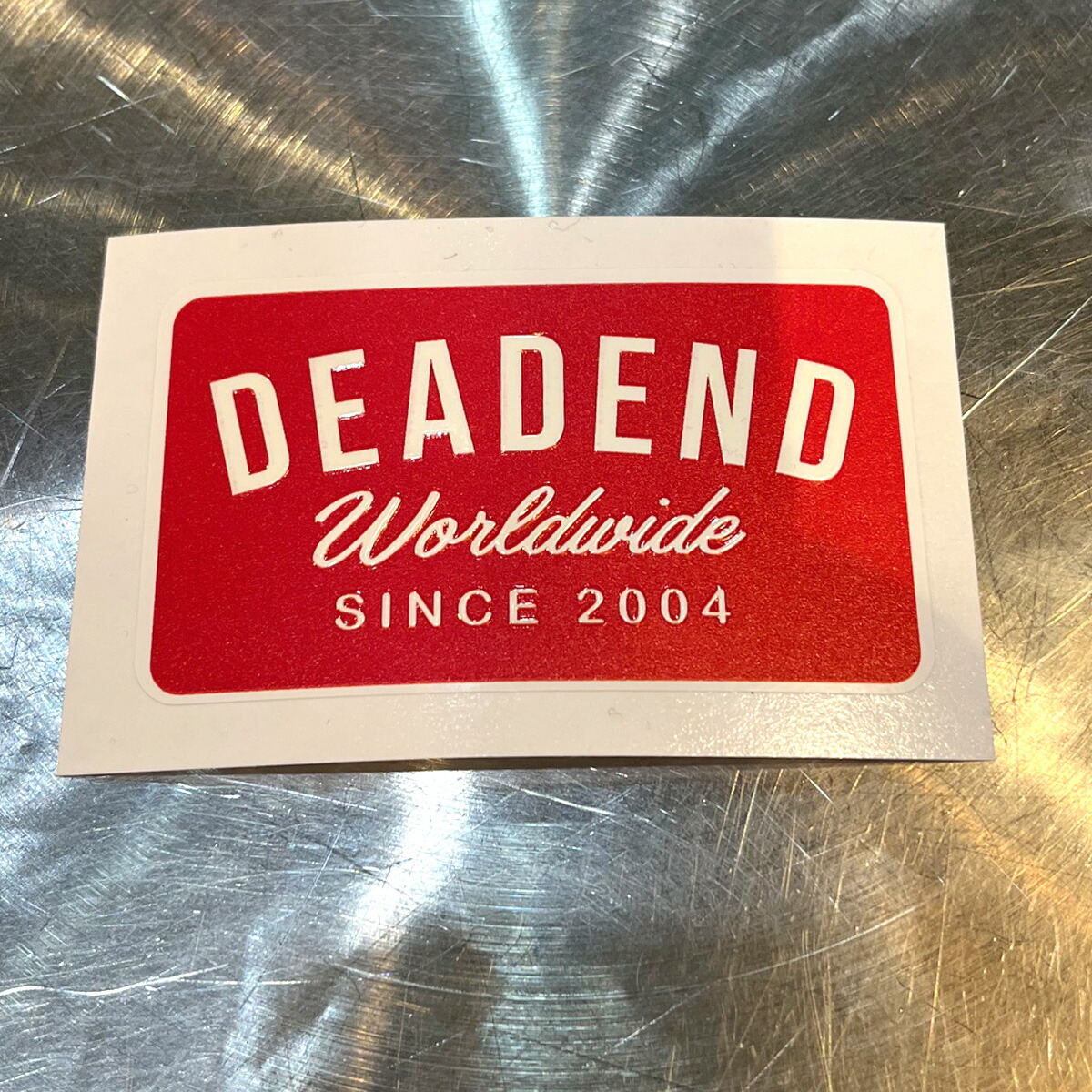 【楽天市場】DEADEND MAGAZINE STICKER -H- ステッカー DEADEND PATCH：KUSTOMSTYLE SO-CAL