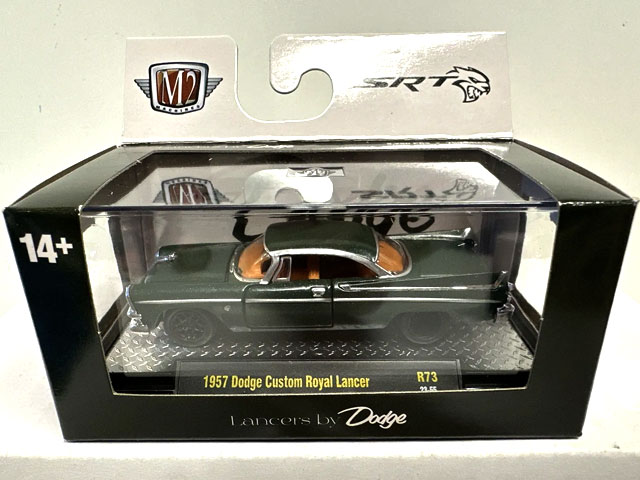 【楽天市場】M2-415 M2 MACHINES 1:64SCALE Auto-Thentics Release 73 1957 Dodge ...