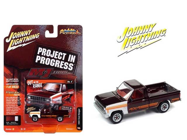 【楽天市場】JL-189 JOHNNY LIGHTNING 1984 Ford Ranger in Medium Canyon Red ...