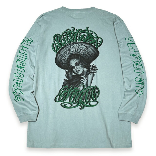 【楽天市場】KUSTOMSTYLE カスタムスタイル KSTL2315SG "SUR CALIFAS II" LONG SLEEVE T ...