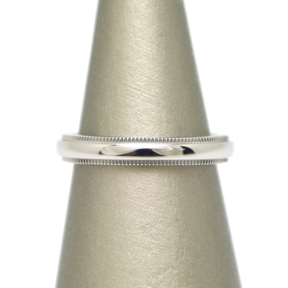 【楽天市場】【楠本質店/元住吉】ティファニー Pt950 バンド リング 7号【中古】：楠本質店 楽天市場店