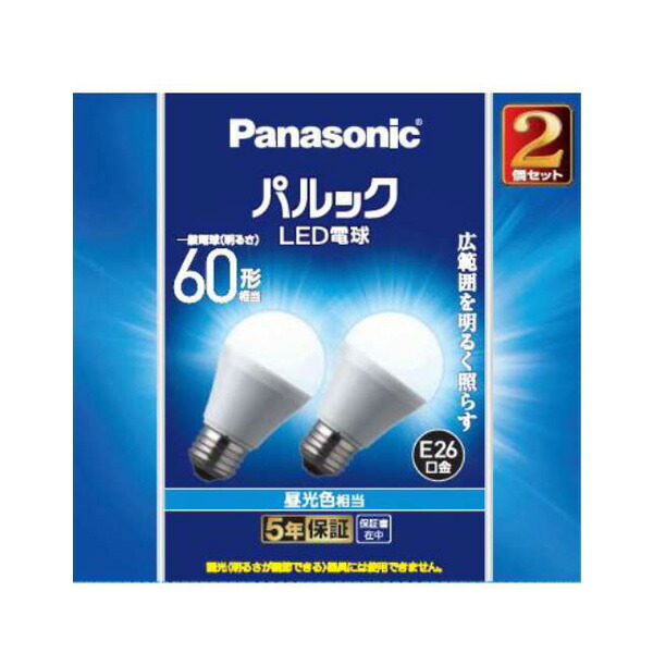 【楽天市場】【楠本質店/元住吉】パナソニック/Panasonic LDA7D-G/K6/2T LED電球 60形相当 昼光色相当 E26口金：楠本質店 楽天市場店
