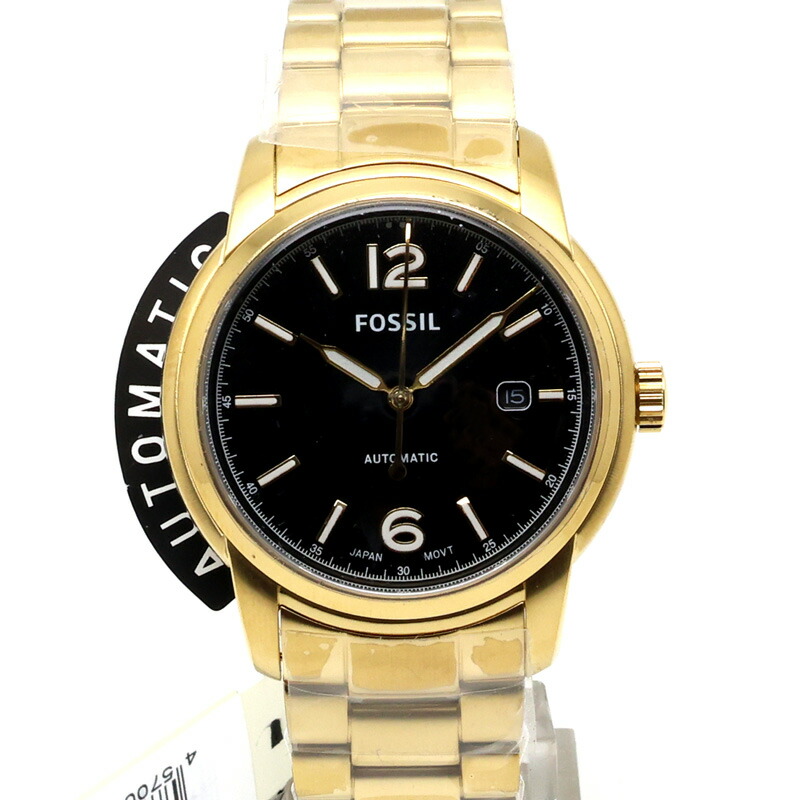 【楽天市場】【楠本質店/元住吉】未使用品 フォッシル/FOSSIL ヘリテージ ME3232 GF 自動巻 メンズ 腕時計【中古】：楠本質店 ...