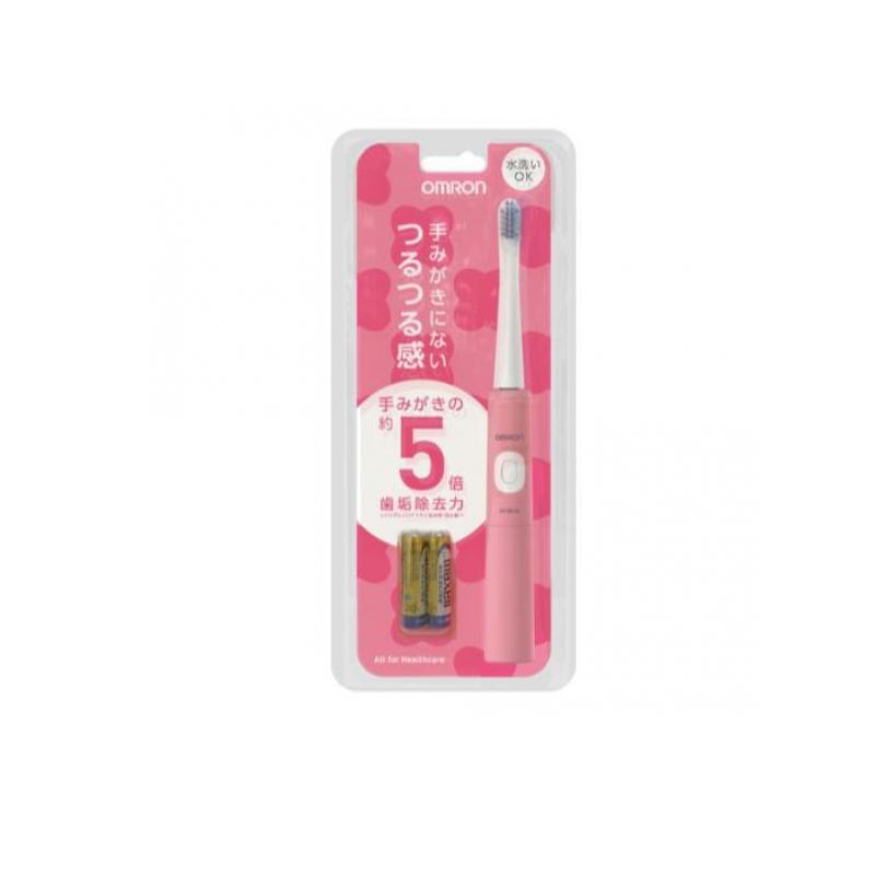 【楽天市場】オムロン 音波式電動歯ブラシ 乾電池式 ピンク Ht B214 Pk 1セット:waamo!!store