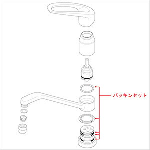 【楽天市場】【Z5011XP】Xパッキンセット：KVK AQUA SHOP