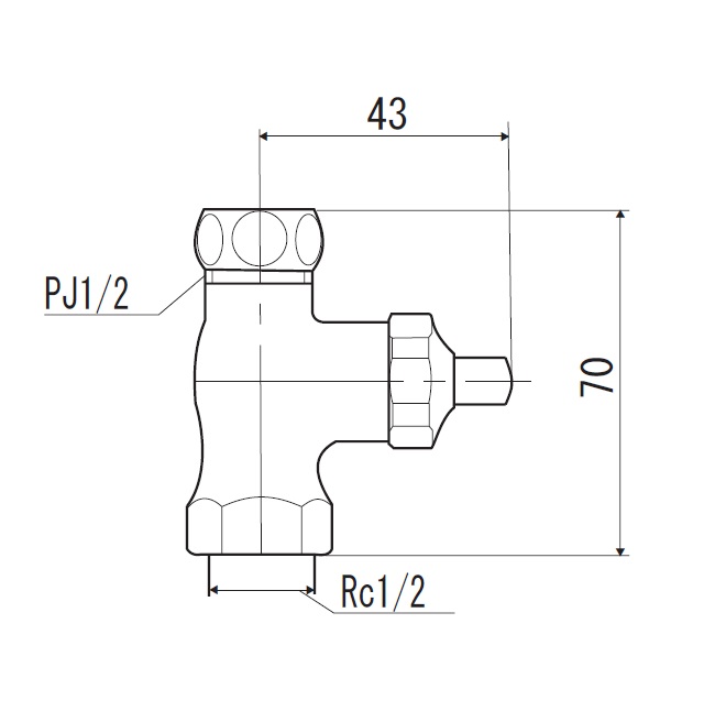 【楽天市場】【K31A−P5】ストレート形止水栓ドライバー式ナット付ビス止：KVK AQUA SHOP