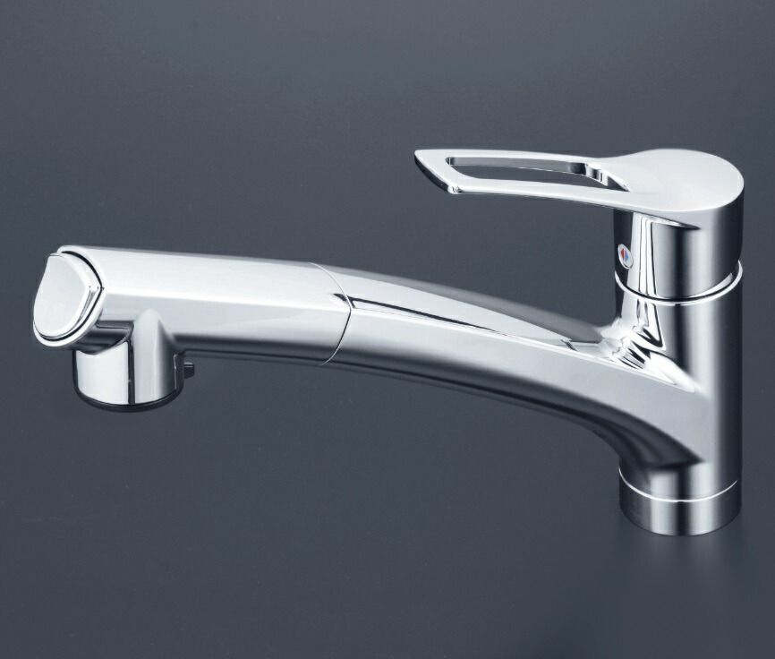 【楽天市場】【KM5021ZTCK】流し台用シングルレバー式混合栓：KVK AQUA SHOP