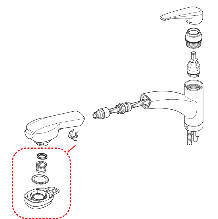 【楽天市場】【KPS382BG−G8】旧MYM FB277GK8-100等用散水板（グレー）：KVK AQUA SHOP