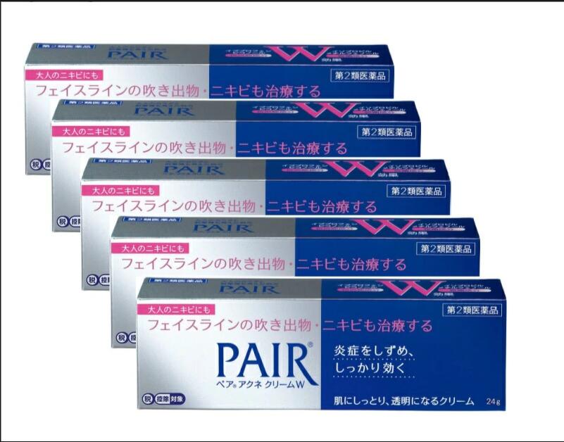 【楽天市場】送料無料 5個セット【第2類医薬品】ライオンペアアクネクリームW 24g：KAWARAYA楽天市場店