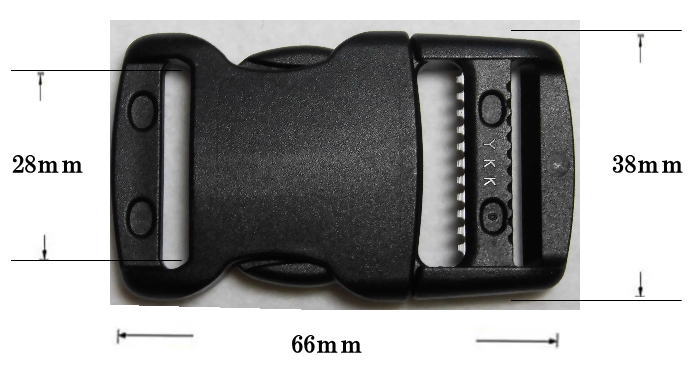 【楽天市場】YKK社製 サイドリリース バックル 30mm 10個入り LB30R：京都カナリヤ手芸店