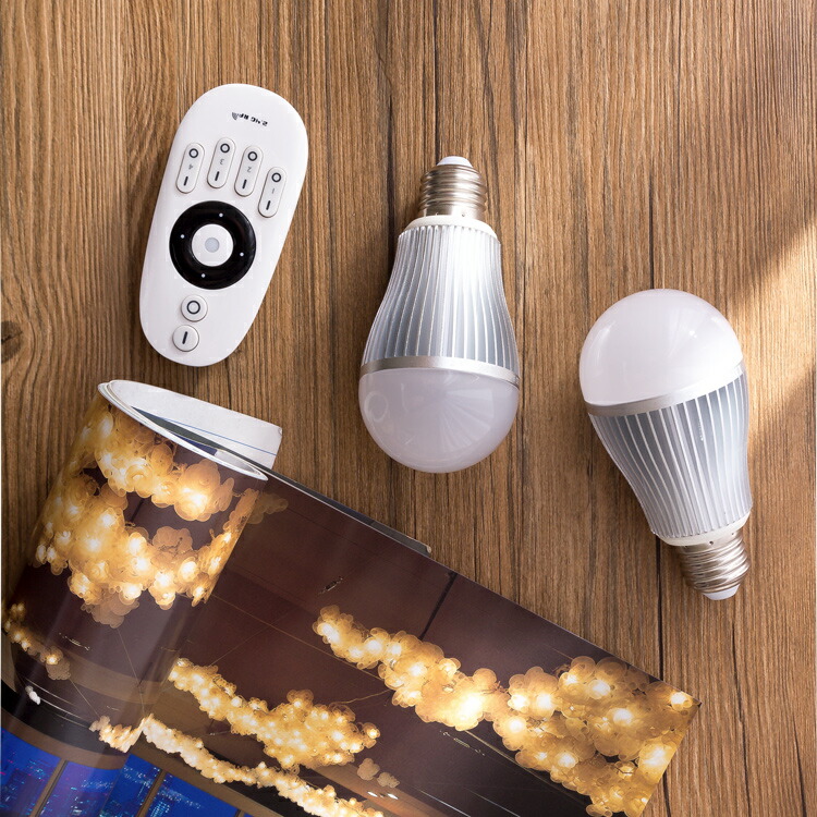 【楽天市場】【4個セット】LED電球 e26 60W 調光調色 リモコン操作 リモコンLED電球 60W相当 昼白色 昼光色 電球色 遠隔操作 ...