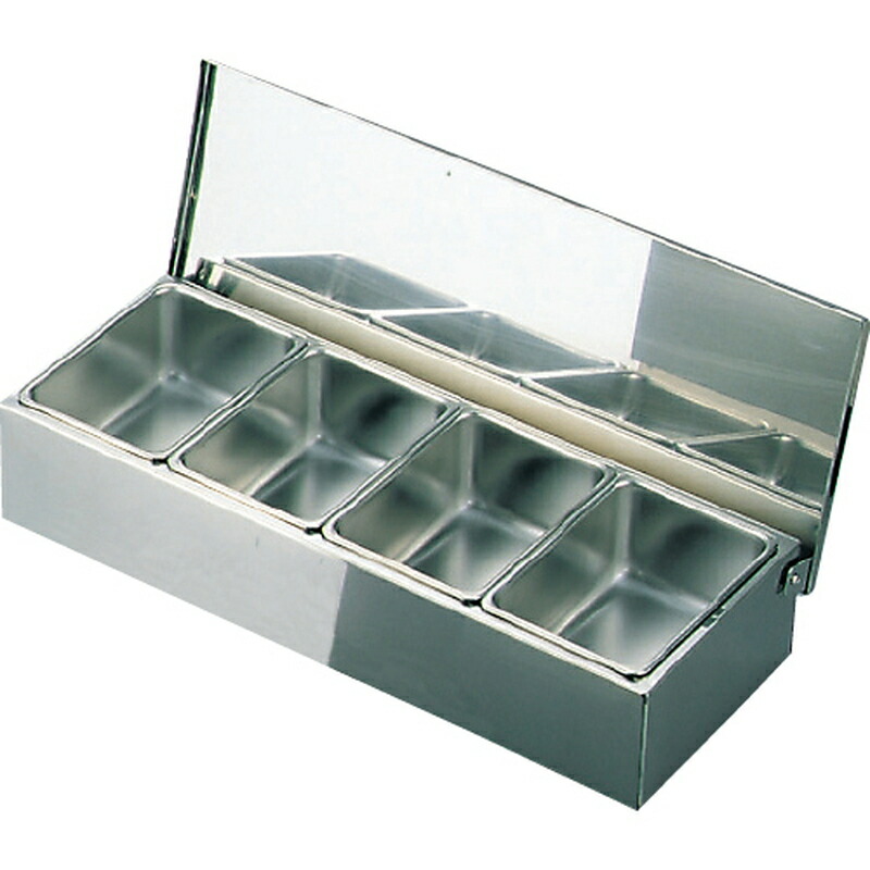 【楽天市場】EBM 18-8 オープン式 ヤクミ入 4ヶ入 (EBM25-1)(664-1)：食器の通販 KYOEI