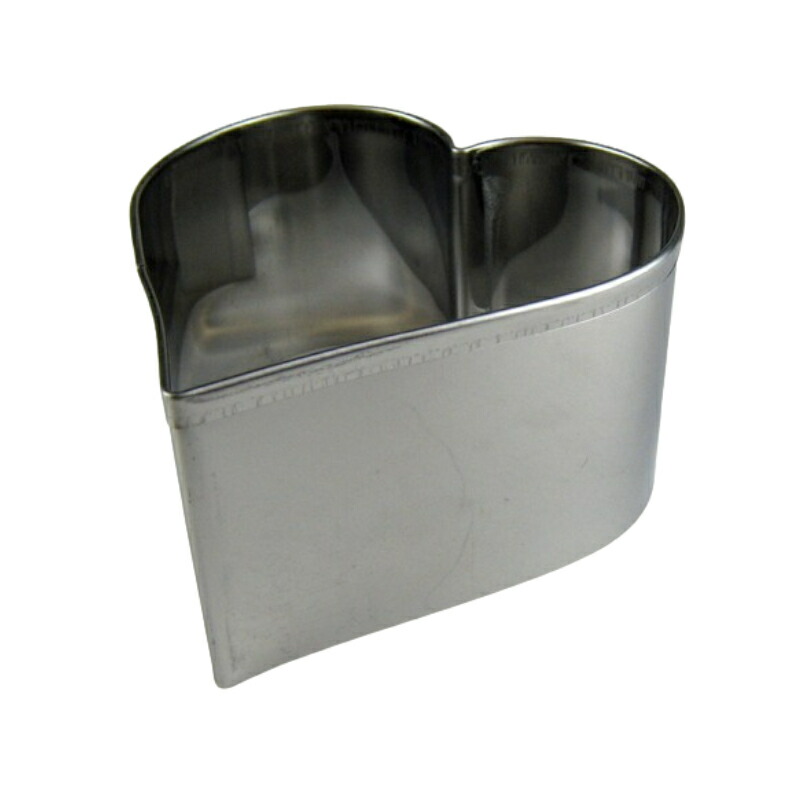 【楽天市場】EBM 18-0ステンレス パテ抜 ハート ＃8 (EBM25-1)(1001-5)：食器の通販 KYOEI