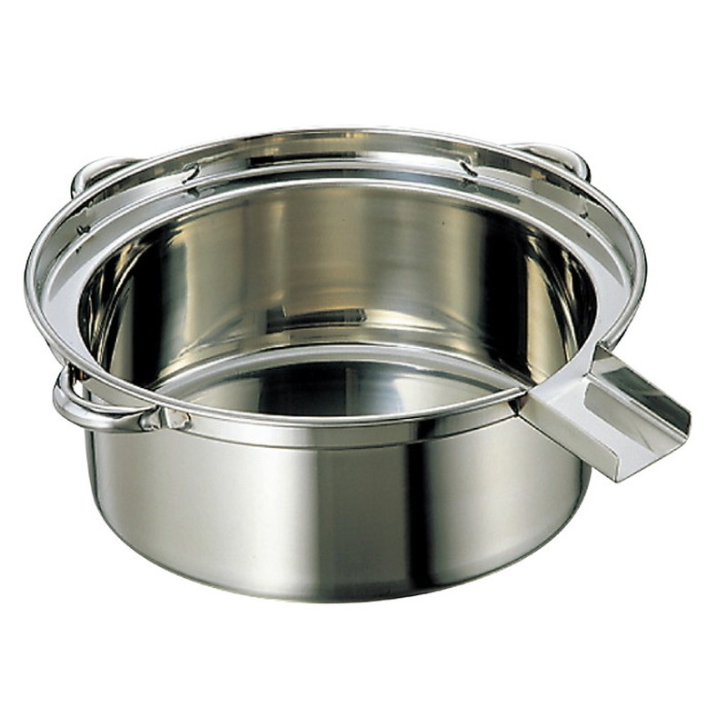 【楽天市場】EBM 18-8 ゆで麺鍋 大（φ480×H185）適合リングCタイプ (EBM25-1)(877-6)：食器の通販 KYOEI