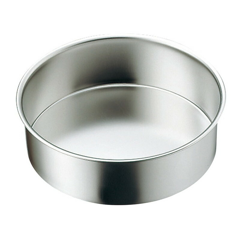 【楽天市場】EBM 18-8 浅型 デコレーション型共底18cm H57mm (EBM25-1)(960-2)：食器の通販 KYOEI