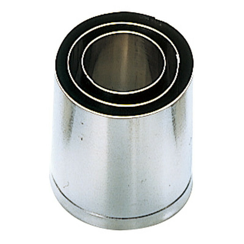 【楽天市場】EBM 18-8 手造抜型 3Pcs オールシーズン 丸 (EBM25-1)(622-36)：食器の通販 KYOEI