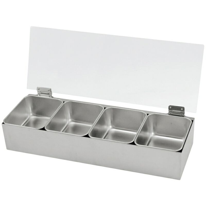 【楽天市場】EBM 18-8 開閉式ﾔｸﾐ入 取り外し透明カバー 4ｹ入(大) (EBM25-1)(661-3)：食器の通販 KYOEI