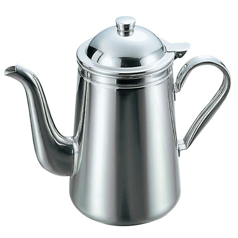 【楽天市場】EBM 18-8 蝶番付 コーヒーポット ＃16 3000cc (EBM25-1)(1267-3)：食器の通販 KYOEI