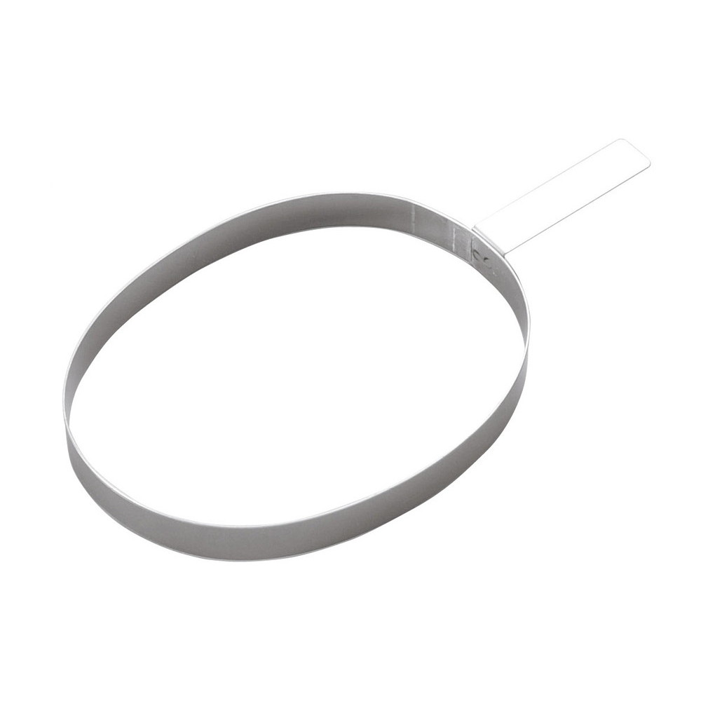 【楽天市場】EBM 18-8 ハンバーグリング 小判型 180g用 (EBM25-1)(504-13)：食器の通販 KYOEI