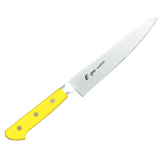 【楽天市場】EBM E−PRO モリブデン ペティーナイフ 12cm イエロー (EBM25-1)(247-6)：食器の通販 KYOEI