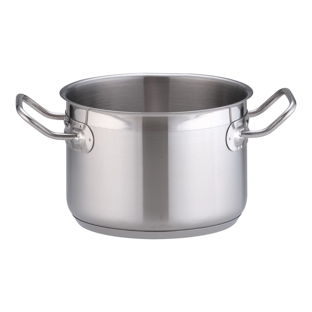 【楽天市場】TKG PRO(プロ)半寸胴鍋(蓋無) 18cm ステンレス 業務用 プロ仕様 電磁調理器対応 なべ 調理用 IH対応 深鍋 多層構造 スープ 優れた耐久性 (1-0009 ...