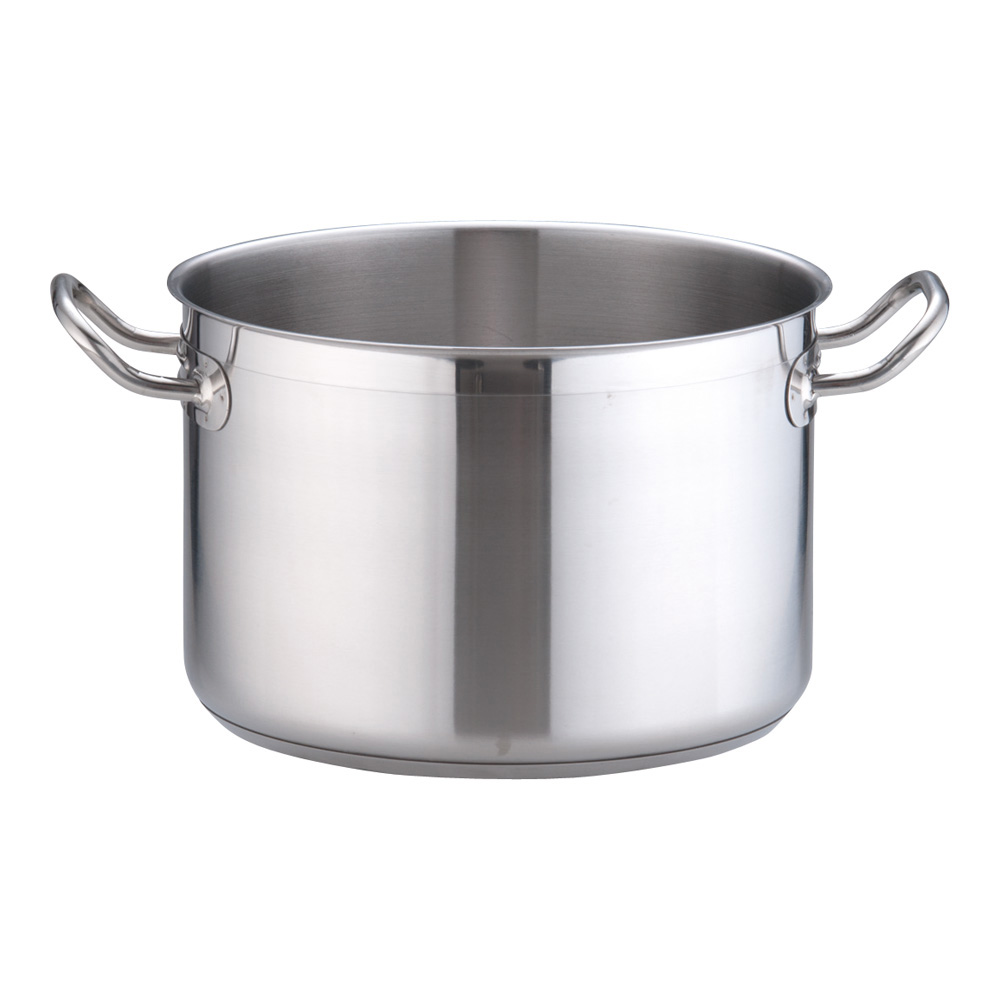 【楽天市場】TKG PRO(プロ)半寸胴鍋(蓋無) 26cm ステンレス 業務用 プロ仕様 電磁調理器対応 なべ 調理用 IH対応 深鍋 多層構造 スープ 優れた耐久性 (9-0009 ...