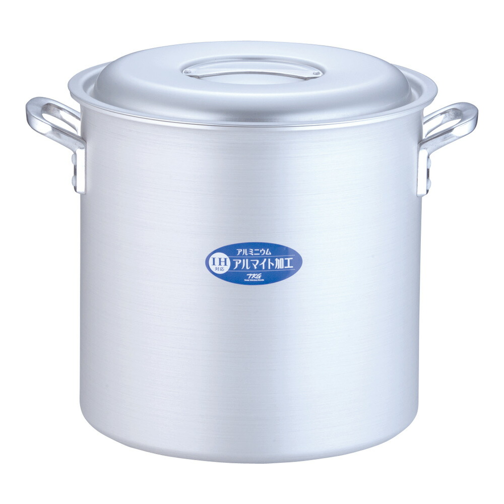 【楽天市場】TKG IHアルミ 寸胴鍋(目盛付) 36cm 蓋付 IH対応 電磁調理器OK 深型鍋 なべ 業務用 飲食店 給食 施設 厨房用品 調理 (1-0025-0105)：食器の通販 KYOEI