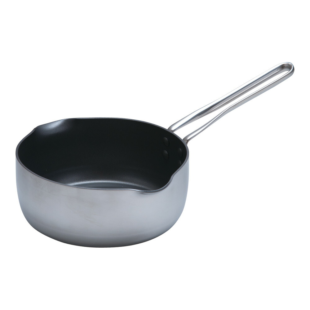 【楽天市場】TKG IH 2層クラッド CT雪平鍋 18cm 業務用 片手鍋 注ぎ口付き 行平 鍋 和食 飲食店 給食 厨房用品 IH対応 ...