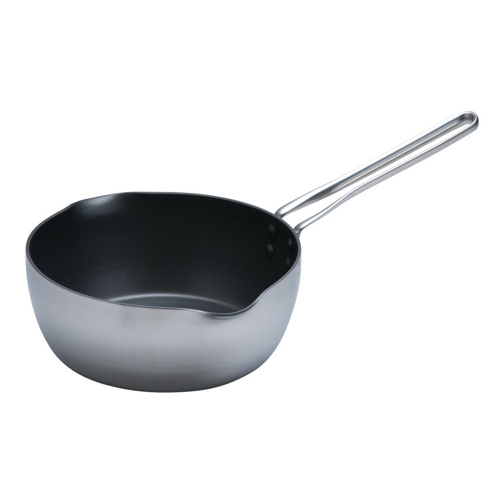 【楽天市場】TKG IH 2層クラッド CT雪平鍋 21cm 業務用 片手鍋 注ぎ口付き 行平 鍋 和食 飲食店 給食 厨房用品 IH対応 電磁調理器OK (1-0039-0203)：食器の ...