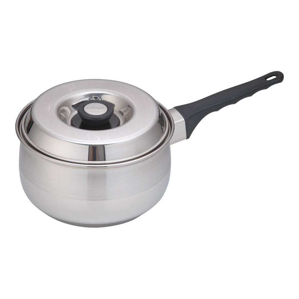 【楽天市場】18-10 8080 ソースパン 8080S/18 18cm Kinox キノックス スチームコントロール機能 IH対応 100V ...