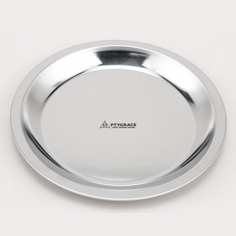 【楽天市場】PTYGRACE プリグレース (PY-SL41) ステンレス スタッキングプレート41 皿 食器 料理 防災 バーベキュー アウトドア キャンプ ソロキャン 片力商事 ...