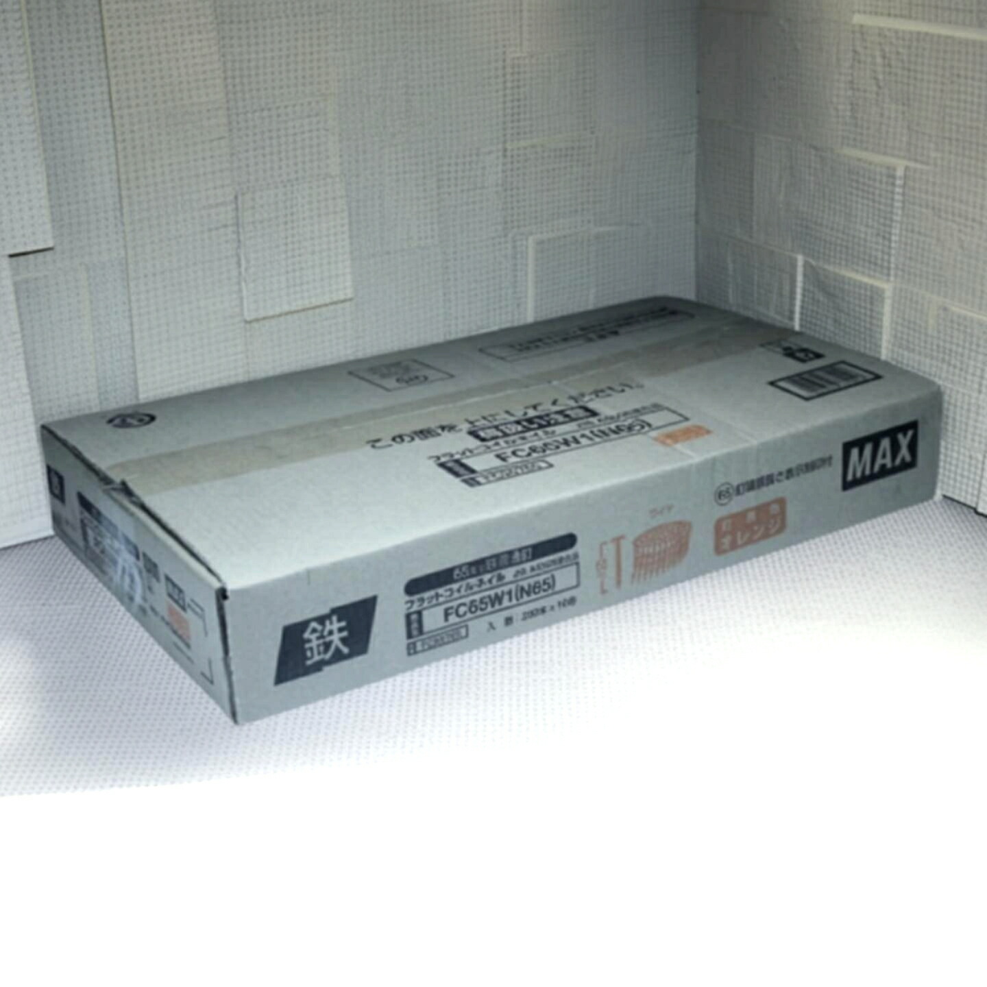【楽天市場】【MAX】マックスN釘65mm FC65W1（N65）250本×10巻 マックス純正N65（JIS適合品N65）【オレンジ色 ...