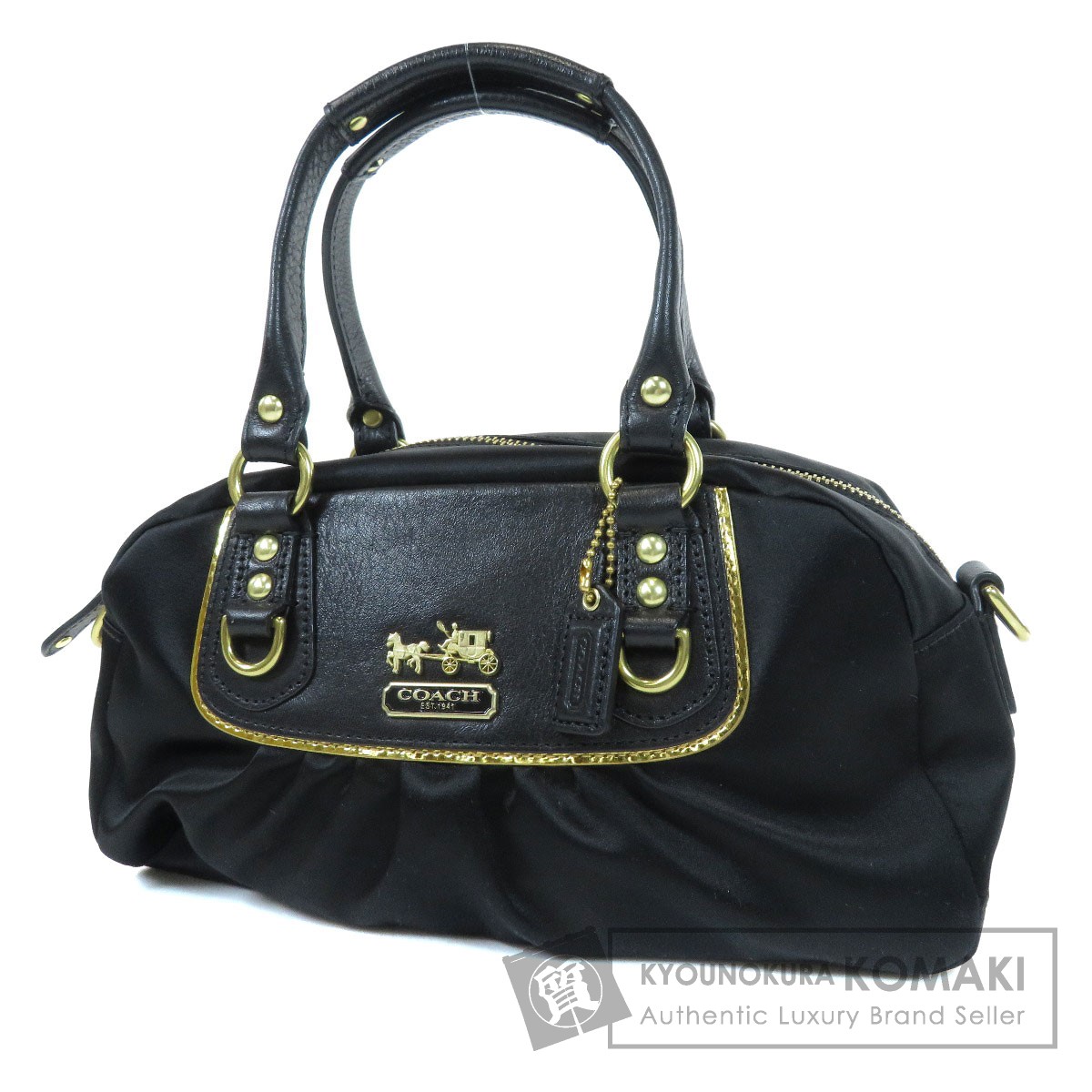 【楽天市場】コーチ 12927 ロゴマーク 2WAY ハンドバッグ ナイロン素材 レディース 【中古】 【COACH】：ブランド京の蔵小牧 ...