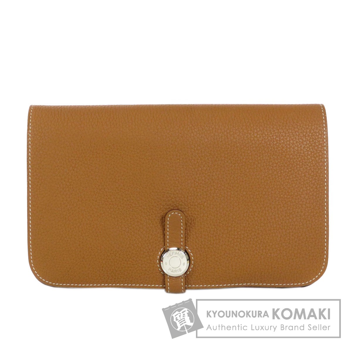 【楽天市場】エルメス ドゴンGM シルバー金具 長財布（小銭入れあり） トリヨン レディース 【中古】【HERMES】：ブランド京の蔵小牧 ...