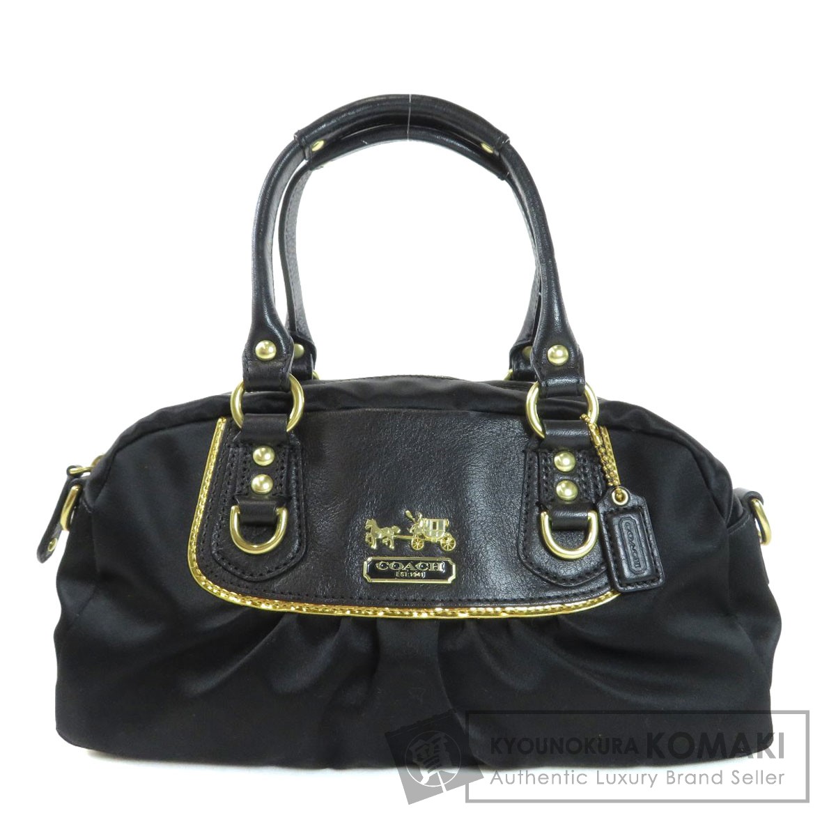 【楽天市場】コーチ 12927 マディソン ハンドバッグ ナイロン素材 レディース 【中古】【COACH】：ブランド京の蔵小牧【最安挑戦！】