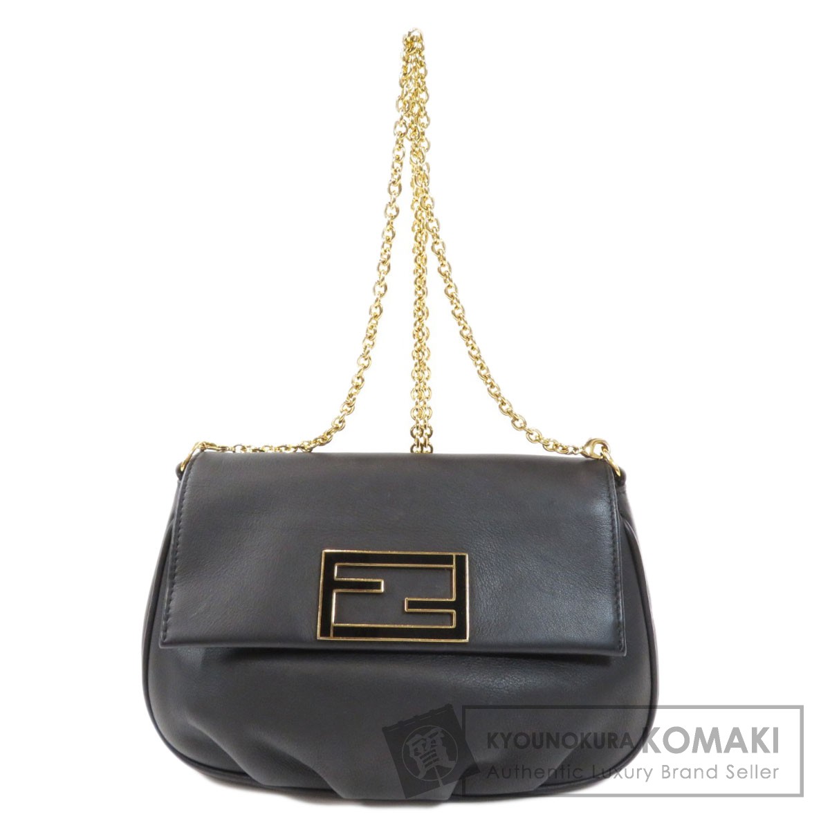 【楽天市場】フェンディ 8M0276 チェーンショルダー ゴールド金具 ショルダーバッグ レザー レディース 【中古】【FENDI】：ブランド ...