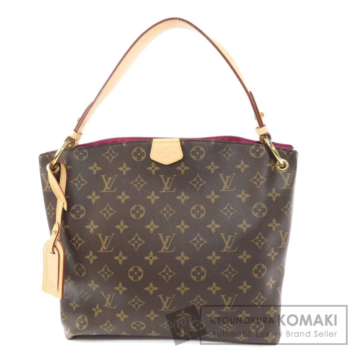 【楽天市場】ルイヴィトン M43701 グレースフルPM モノグラム トートバッグ モノグラムキャンバス レディース 【中古】【LOUIS ...