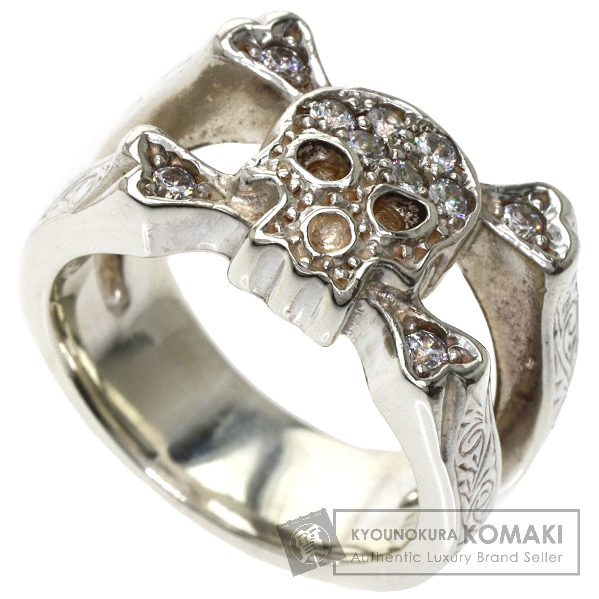 【楽天市場】ローリーロドキン スカル リング・指輪 シルバー レディース 【中古】【Loree Rodkin】：ブランド京の蔵小牧【最安挑戦！】