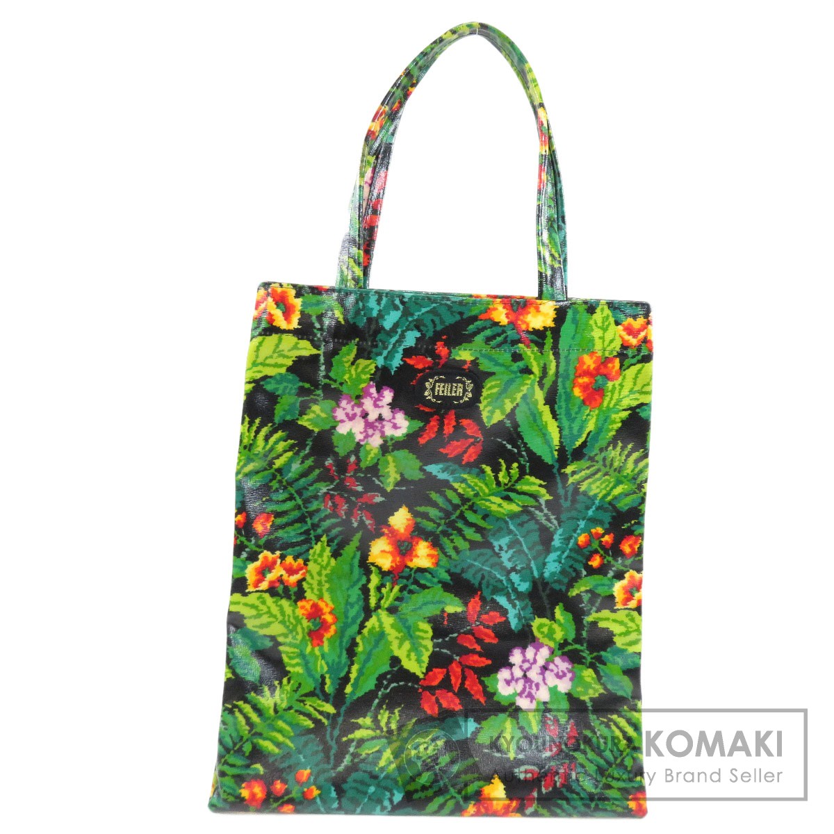 【楽天市場】フェイラー フラワー ハンドバッグ ナイロン素材 レディース 【中古】【FEILER】：ブランド京の蔵小牧【最安挑戦！】